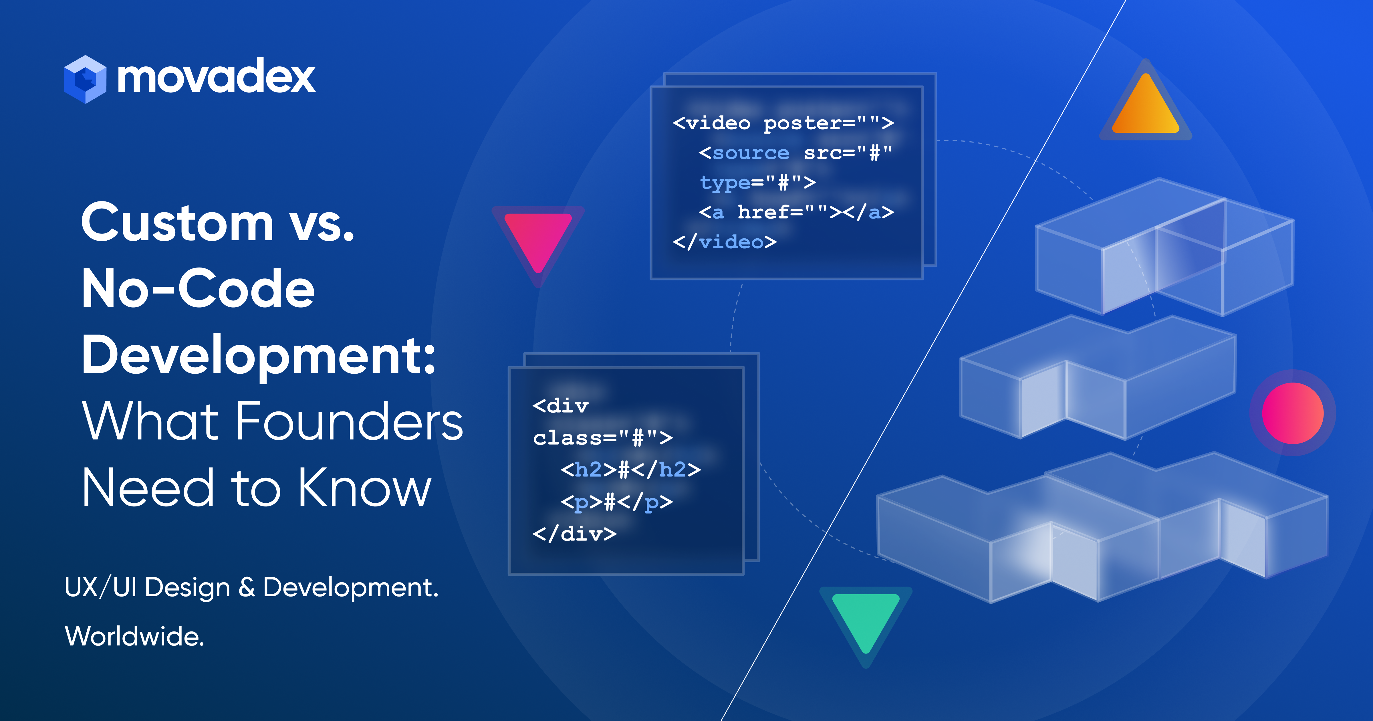 Custom vs. No-Code Development: What Founders Need to Know
